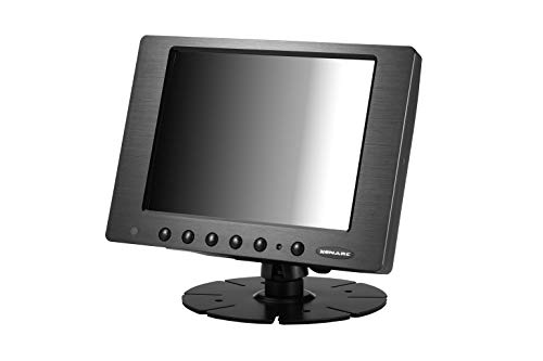 Xenarc Rugged 8" Sunlight Readable Display Monitor with HDMI VGA DVI Video Inputs Industrial & Automotive 1000NIT Contrast Ratio to 500:1 800x600 Native Resolution, 4x3 Aspect Ratio- 802YH
