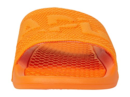 Athletic Propulsion Labs (APL) Big Logo Techloom Slide Orange 8 D (M)