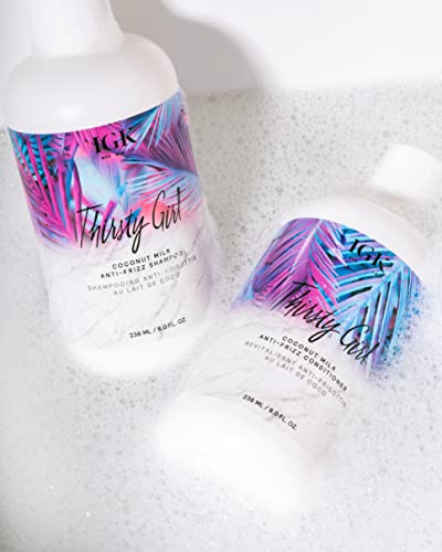 IGK Thirsty Girl Coconut Milk Anti-Frizz Shampoo 236 ml / 8 oz