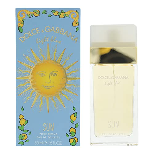 Light Blue Sun by Dolce & Gabbana Eau De Toilette Spray 1.7 oz Women