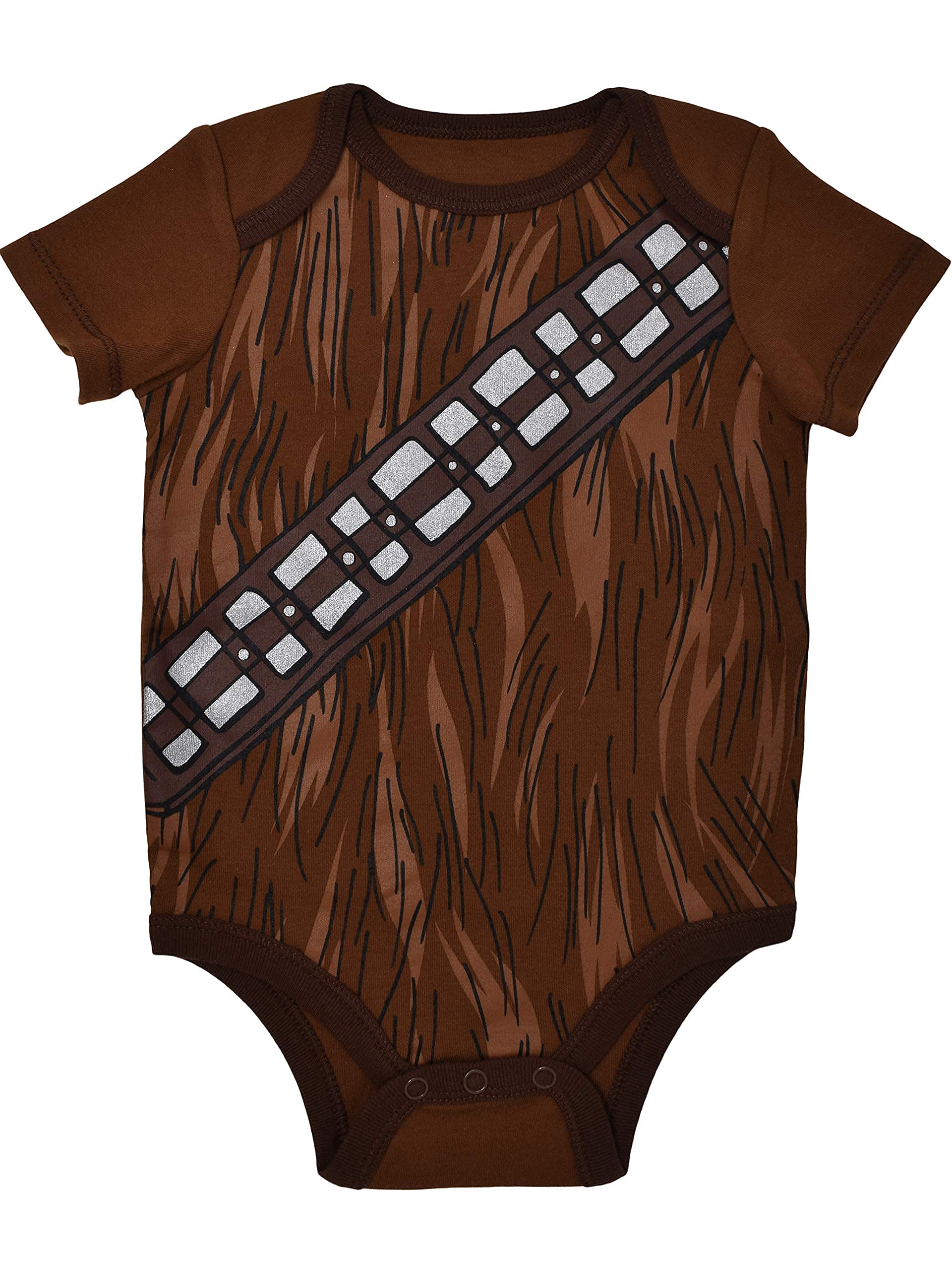 STAR WARS Baby Boys 5 Pack Bodysuits Darth Vader Chewbacca Storm Trooper 6-9 Months