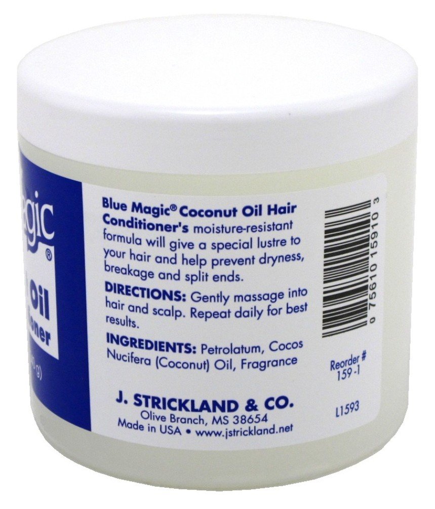 Blue Magic Coconut Oil Hair Conditioner 12 oz ( Pack of 2)