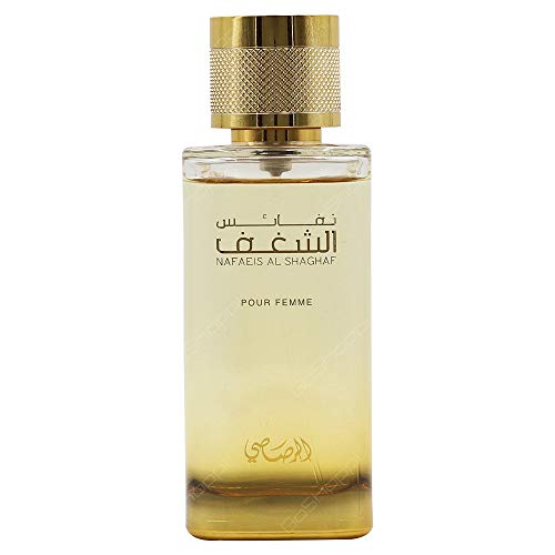RASASI Al Shaghaf Pour Femme for Women Eau de Parfum Spray, 3.4 Ounce