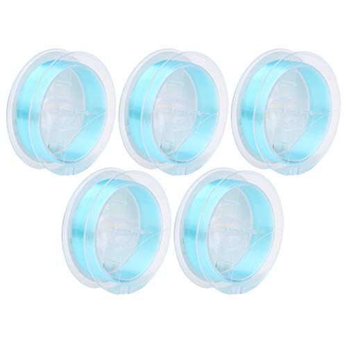 5Pcs/Set Fish Wire, Fishing Main Line, Bite Resistant 100M Length for Camping Hiking