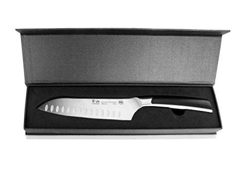 Cangshan N Series 59113 German Steel Forged Santoku Knife, 7-Inch