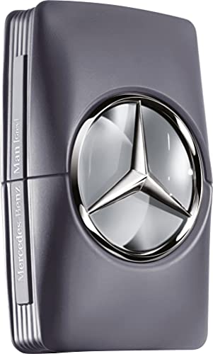 Mercedes-Benz Man Grey - Elegant EDP Fragrance With Sensual Amber Woody Notes - Mesmerize The Senses With Original Luxury Men’s Eau De Toilette Spray - Endless Day And Night Scent Payoff - 1.7 OZ