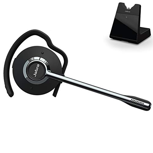 Jabra Engage 75 Wireless Headset, Convertible – Telephone Headset with Industry-Leading Wireless Performance, Advanced Noise-Cancelling Microphone, Call Center Headset with All Day Battery Life