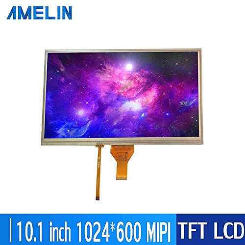 SANZAMELIN 10.1-inch 1024 * 600 Resolution MIPI Interface TN LCD Screen Resistance TP Touch Screen