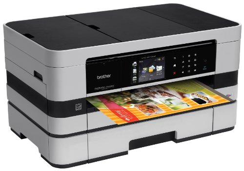 Brother Printer MFCJ4710DW Wireless Color Inkjet All-in-One Printer with Scanner, Copier and Fax, Amazon Dash Replenishment Ready