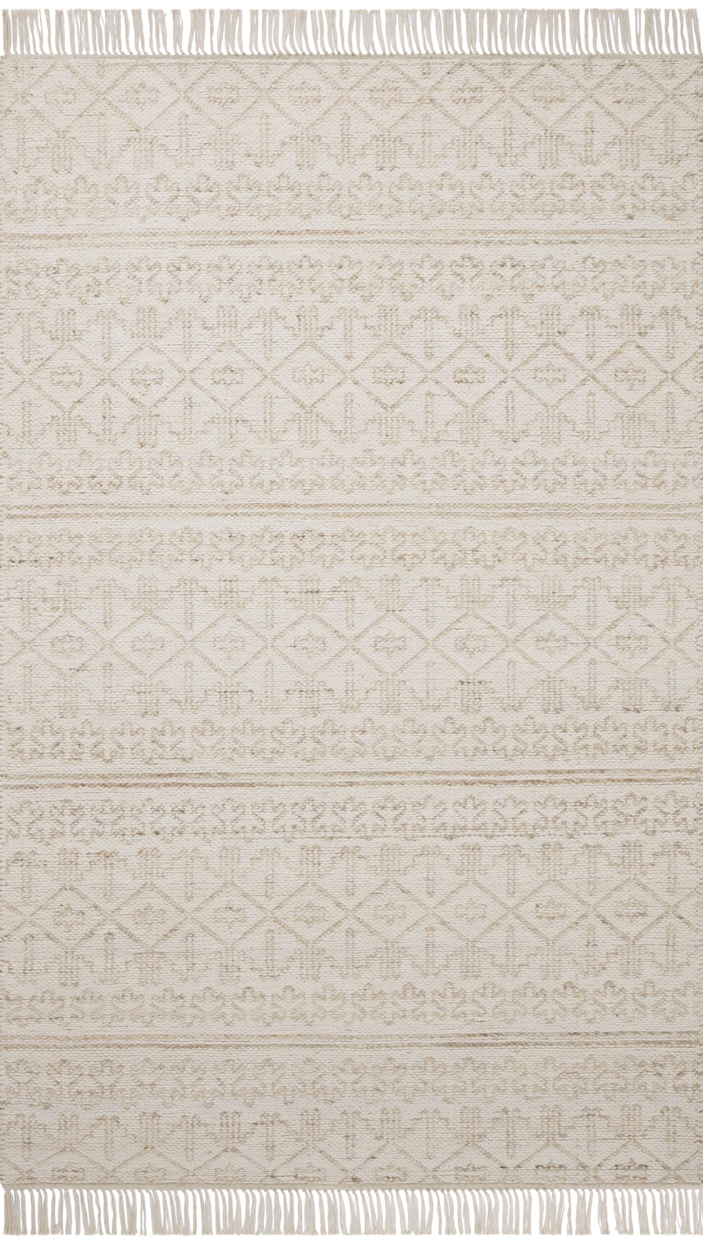 Loloi Angela Rose x Rivers Sand/Ivory 7'-9" x 9'-9" Area Rug