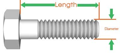 Newport Fasteners Hex Bolts, Grade 5 Zinc Plated, 7/16"-14 x 2 1/4" (Quantity: 50 pcs) Made in USA, Partially Threaded UNC Thread (Thread Size: 7/16") x (Length: 2 1/4")