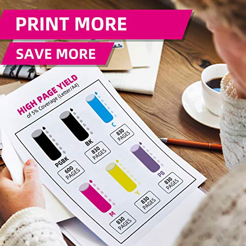 Intactech Compatible Ink Cartridge Replacement for Canon CLI-281 XXL PB Ink Tank CLI-281 Photo Blue Work with Pixma TS8120 TS9120 TS8220 TS8320 TS9120 Wireless All-in-One Inkjet Printers(1 Pack)
