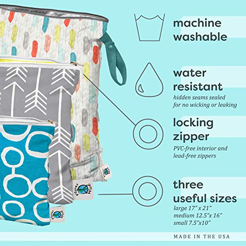 Planet Wise Medium Wet Bag - Far Far Away