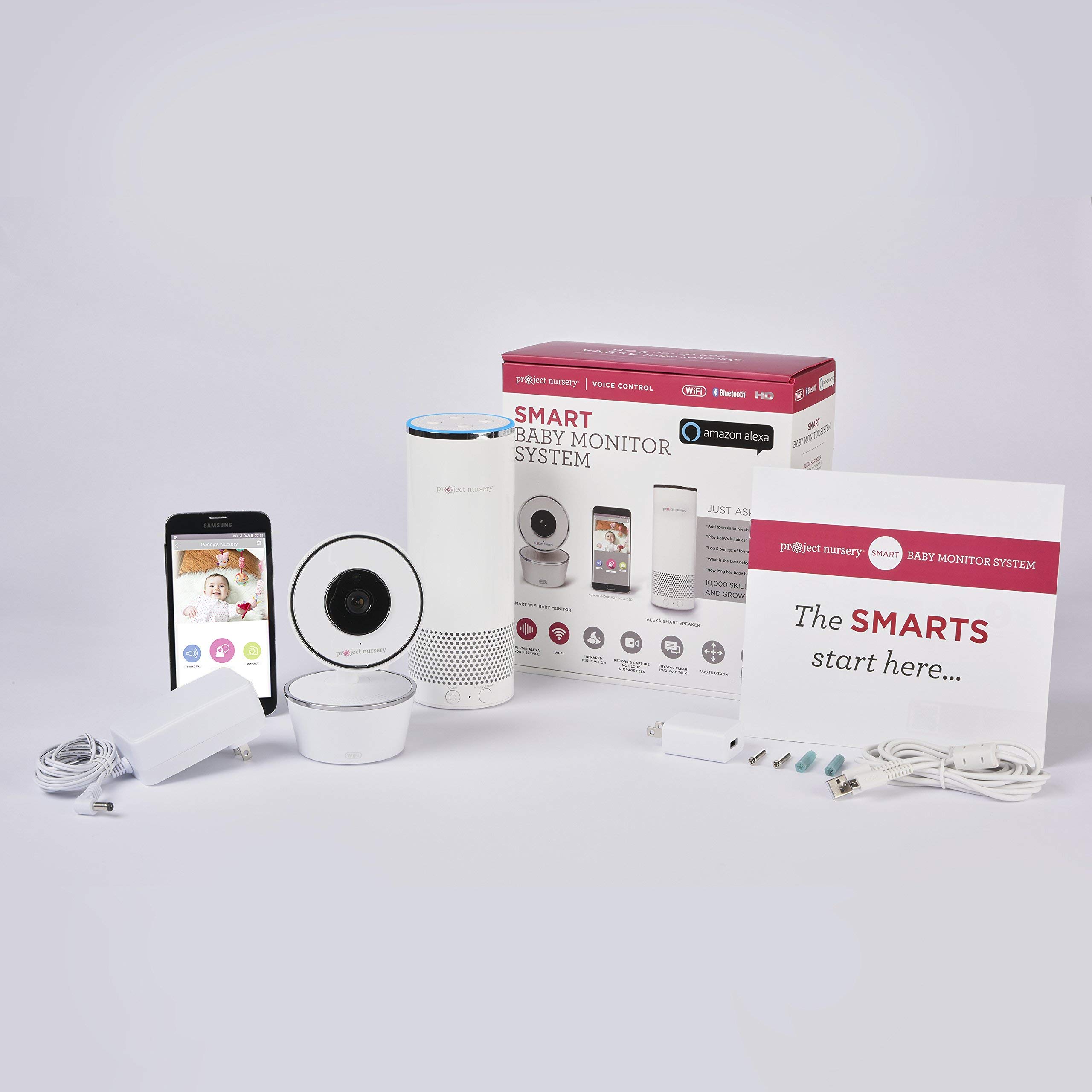 Project Nursery Smart Speaker with Amazon Alexa and Smart Baby Monitor System