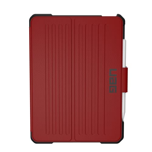 URBAN ARMOR GEAR UAG iPad Air 10.9-inch (4th Gen, 2020) Case Metropolis Folio Slim Heavy-Duty Tough Multi-Viewing Angles Stand Military Drop Tested Rugged Protective Cover, Magma