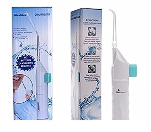 Dental Water Flosser for Teeth for Children & Adults - Water Floss Dental Toothpick for Braces & Teeth Cleaning, Water Floss + Mouthwash Hygiene Kit Power Floss