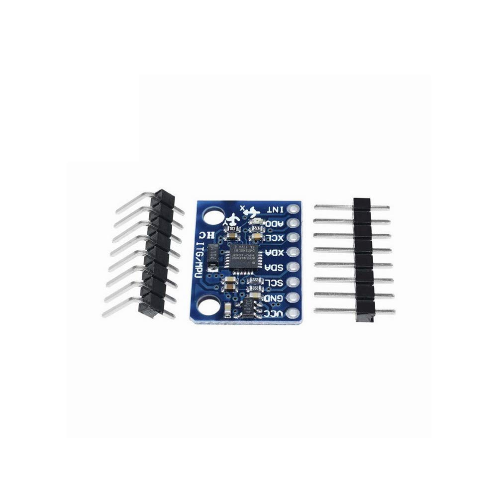 Treedix 6pcs MPU-6050 Module 3-axis Gyroscope 3-axis Acceleration Sensor Compatible with Arduino Raspberry Pi