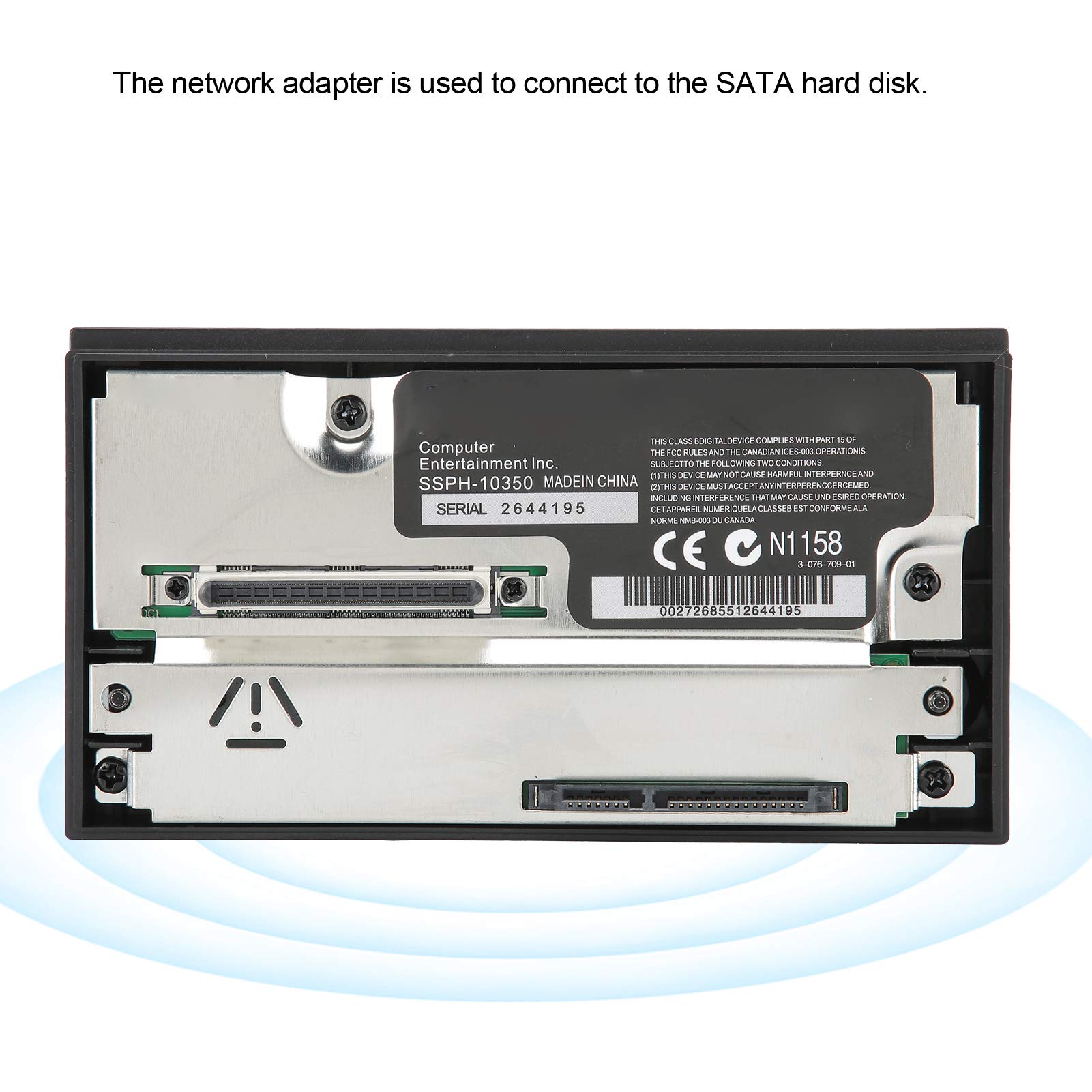 SATA Network Adapter for Sony PS2 Playstation 2, SATA Interface (NO IDE) 2.5/3.5 Inch Hard Disk HDD Adapter up to 2TB HDD Network Hard Drive