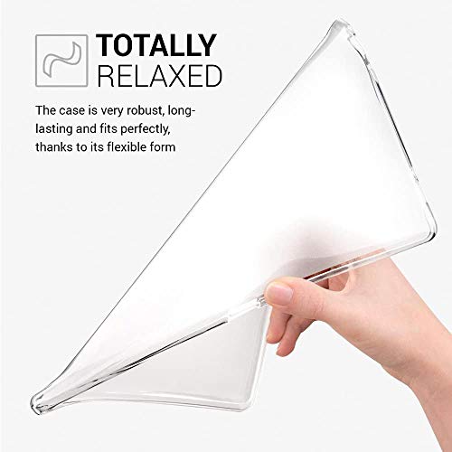 Zeking Samsung Galaxy Tab A7 Case 10.4 Inch (SM-T500 / T505 / T507) Case, Crystal Clear TPU Rubber Soft Skin Silicone Protective Case for 10.4 Inch Samsung Tab A7 Tablet (2020)/Tab A7 (2022)
