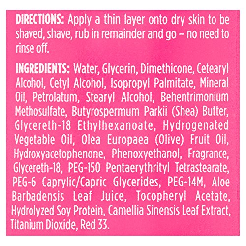 Skintimate 2-In-1 Moisturizing Shave Cream for Women With Skin Conditioner, Coconut Silk, 8 Oz, 3 Count (Pack of 1)