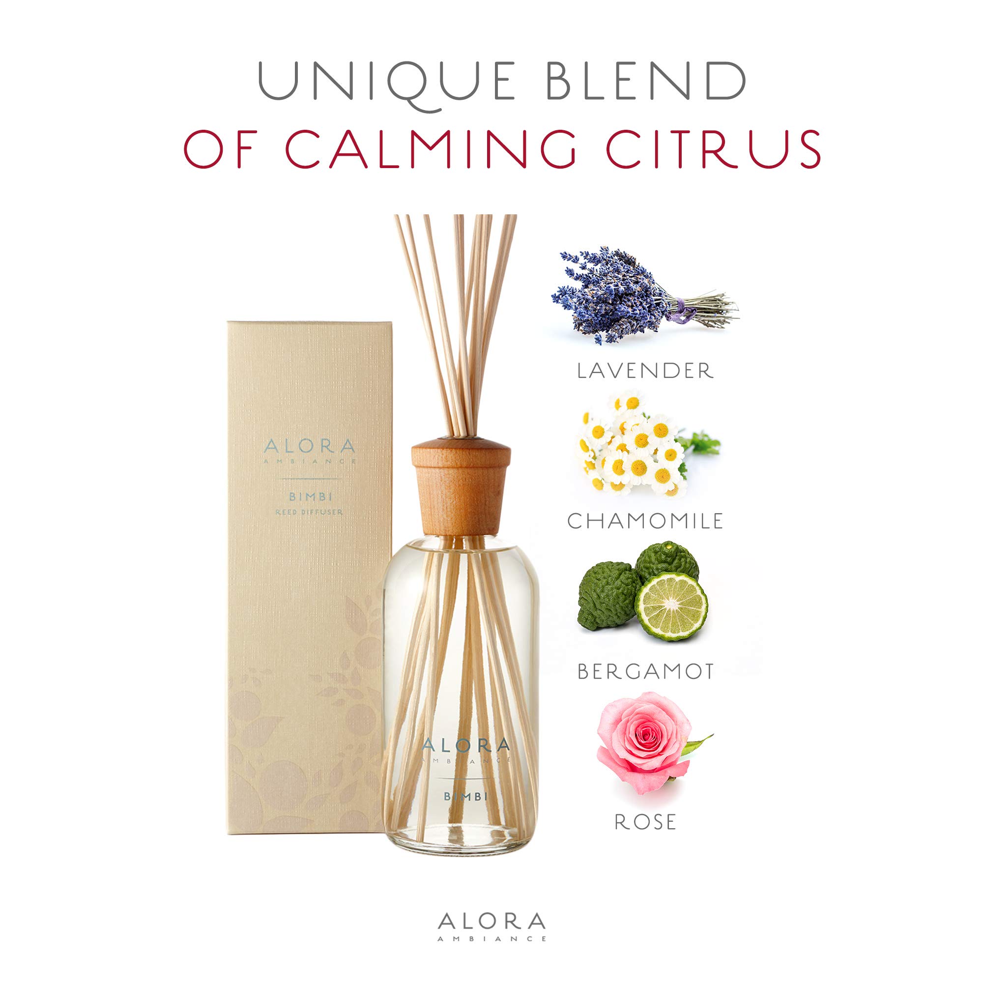 Bimbi Reed Diffuser 16oz diffuser by Alora Ambiance