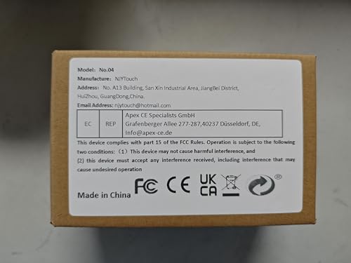 NJYTouch VGA AV LCD Controller Board with 10.4inch A104SN03 V1 800x600 60Pin LCD Screen