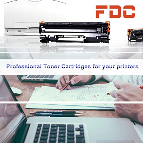 FDC Printer Toner CB436A 36A Toner Cartridge Compatible for HP Laserjet M1522n M1522nf MFP P1505 P1505n M1120 M1120n Printers Ink 2,000 Pages(1-Pack )