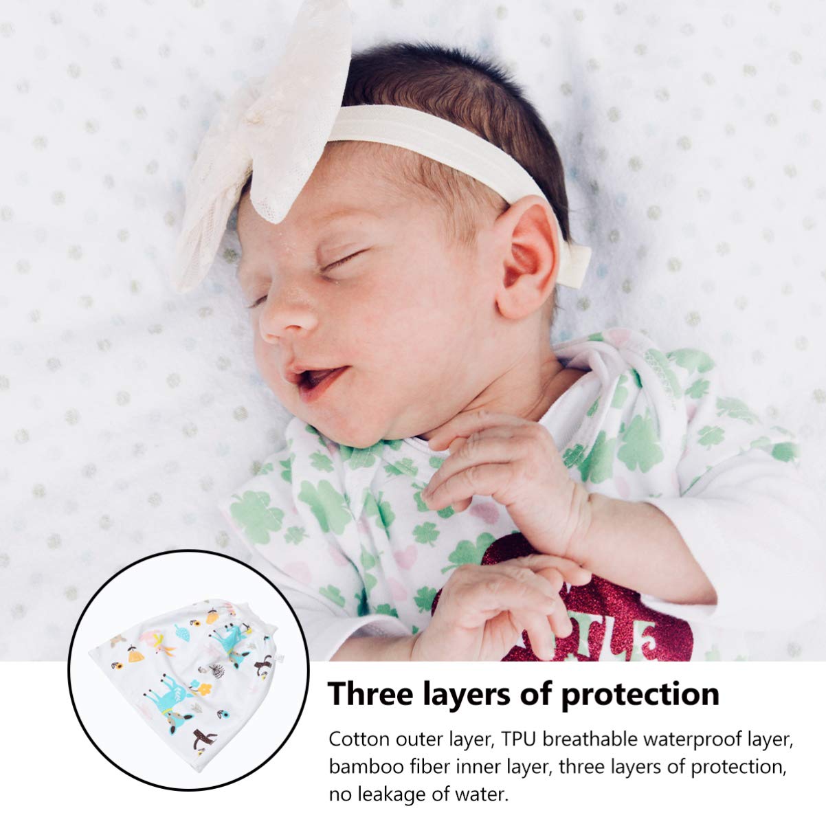 Potty Training Pants Cotton Baby Training Pants Cloth Diaper Skirts Sleeping Bed Clothes for Boy Girl Potty Training (Little Deer) Potty Training Underwear