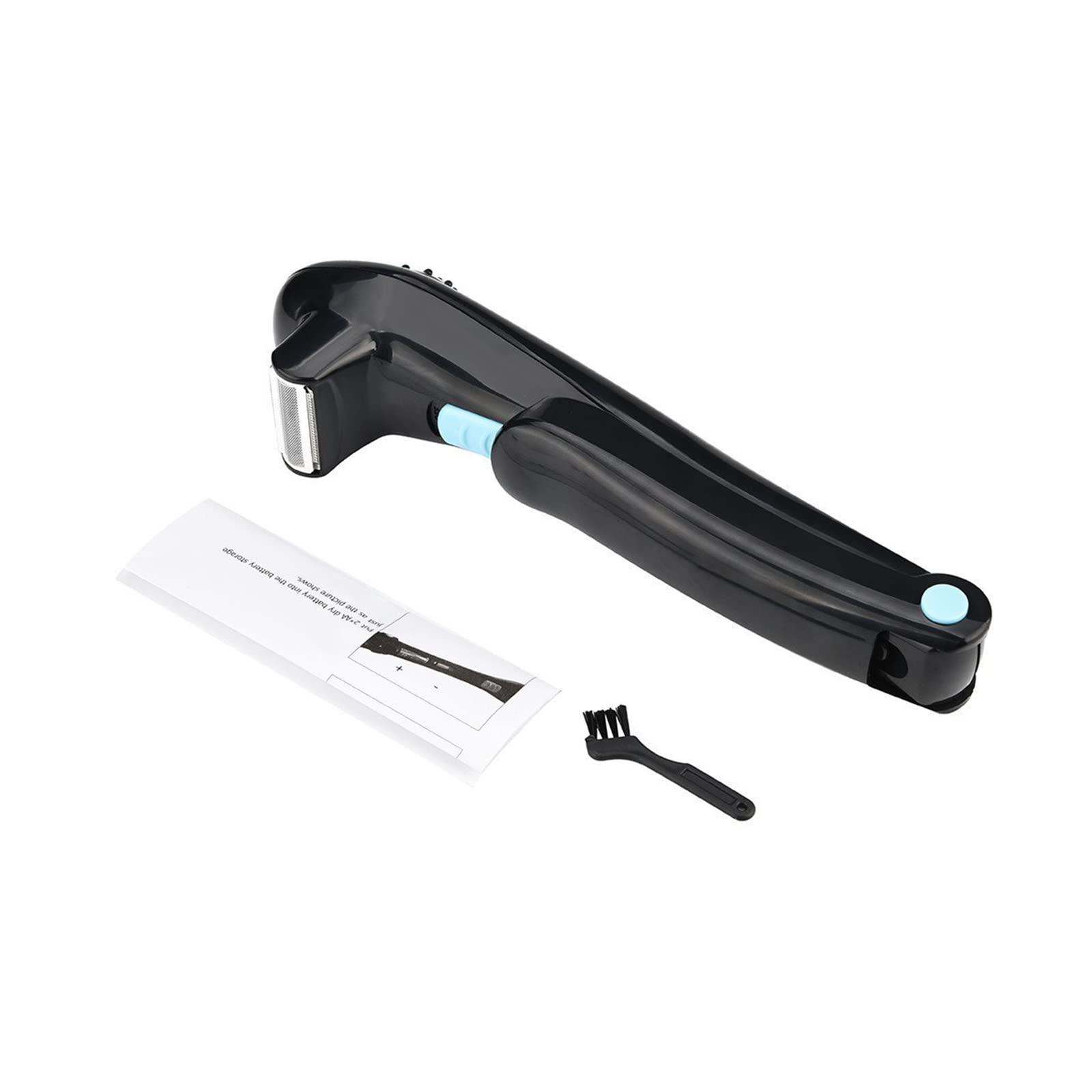 Mochalight Back Shaver for Mens,Men Groomer Trimmer,Long Handle Back Hair Shaver,180 Degrees Foldable & Cordless,Easy to Use