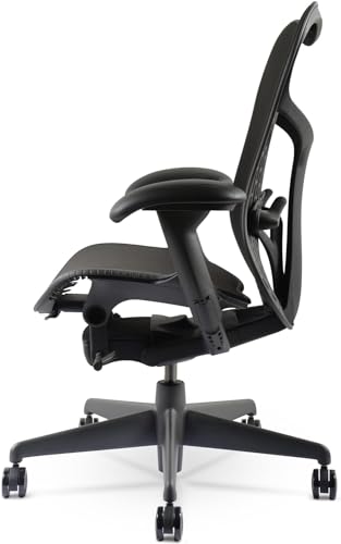 Herman Miller Mirra 2 Chair - Fully Adjustable Arm Seat Depth Tilt Tension Control Mesh Backrest Lumbar Support - Repackaged Home Office Desk Chair
