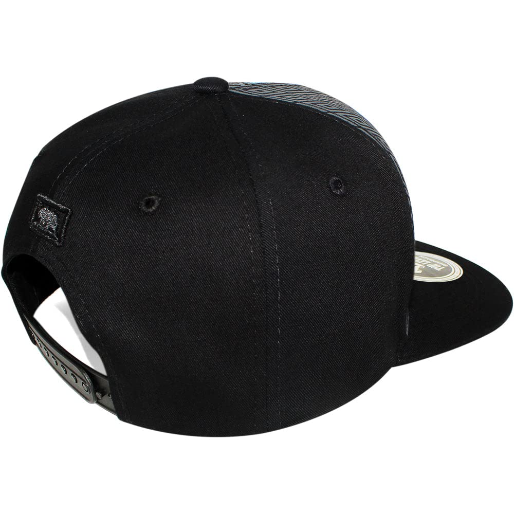 4350 DISTRICT Men's Adjustable Cotton Snapback Cap 8 (N21SVG72 RED)