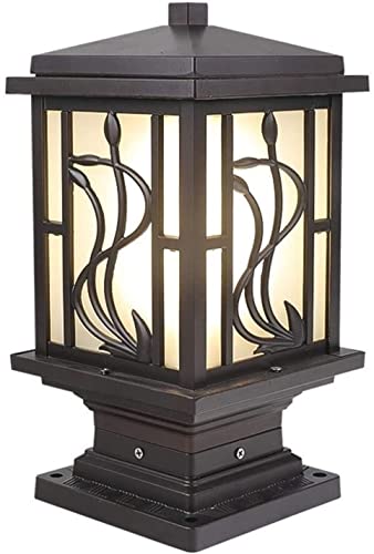BDRPZX European Wall Light,Pillar Lamp Outdoor Garden Lamp Home Waterproof European Villa Door Wall Lamp,E27 Decoration Illumination Energy Saving Post Lamp Patio Porch Street Lantern Headlight