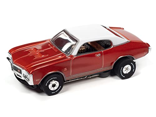 Auto World Thunderjet Cars N Coffee 1972 Buick GS (red) HO Scale Slot Car