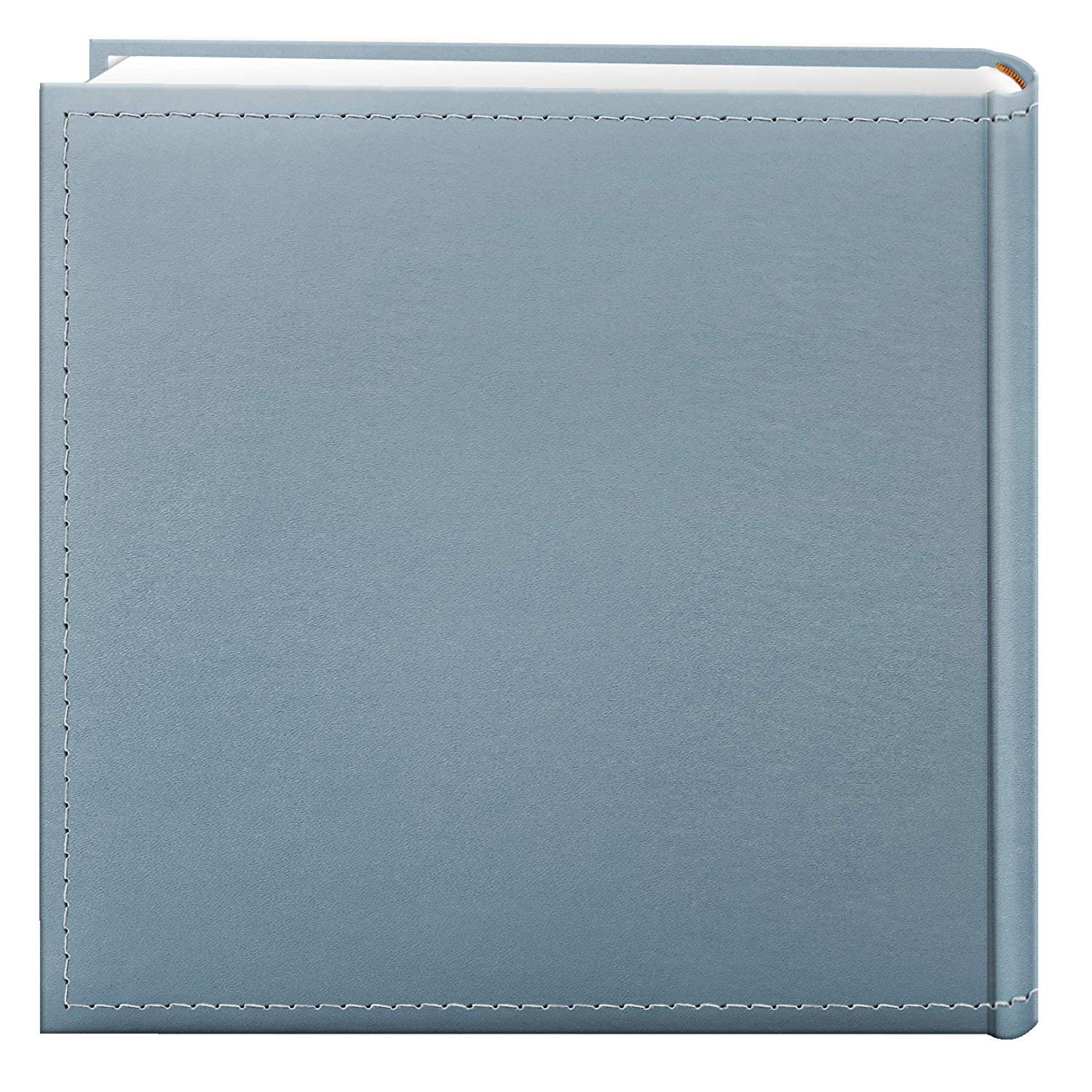 200-Pocket Embossed Baby Leatherette Frame Cover Album for 4 by 6-Inch Prints, Blue