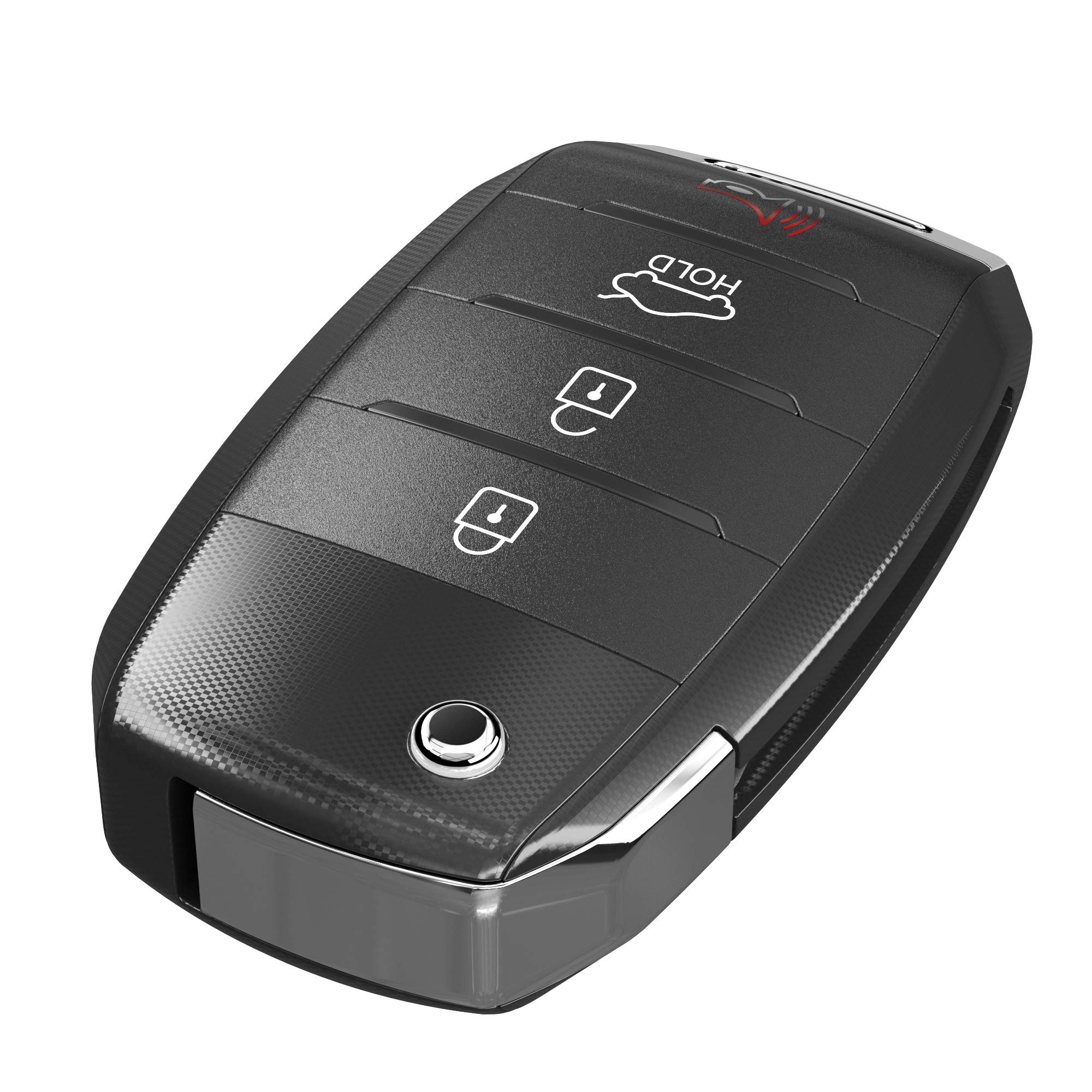 4 Button Smart Keyless Entry Remote Flip Key Fob Compatible with Kia Optima 2014-2015 (NYODD4TX1306-TFL) )