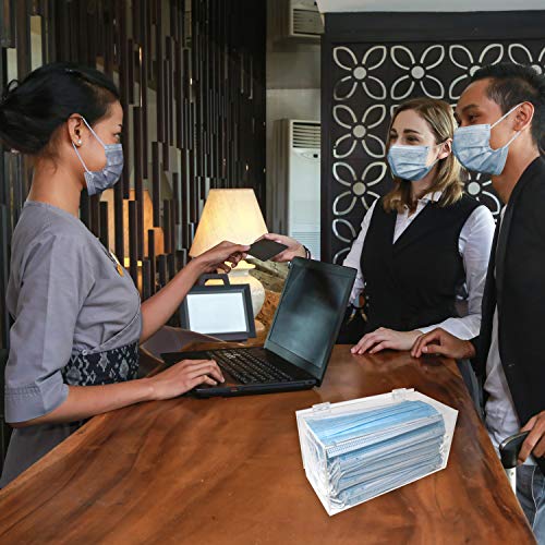Essentially Yours Face Mask Dispenser | Acrylic Mask Box with Cover for Storing and Dispensing Personal Face Masks (Clear)