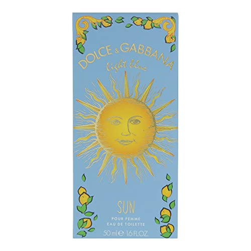 Light Blue Sun by Dolce & Gabbana Eau De Toilette Spray 1.7 oz Women