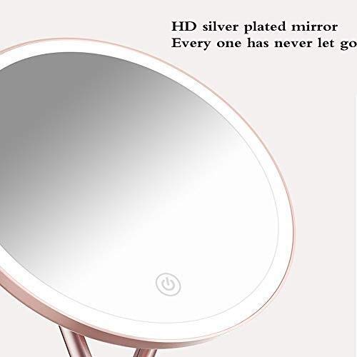 KXA Bathroom Vanity Mirrors Freestanding Cosmetic Mirror 5X Zoom Make Up Mirror Pedestal Table Mirror for Bathroom Bedroom Shaving Mirror Cosmetic Vanity Mirror Makeup Mirror