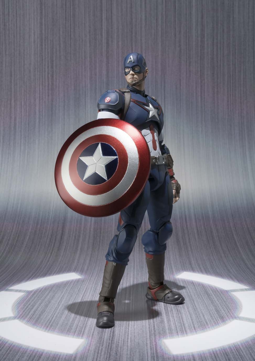 Bandaï SH Figuarts Avengers Captain America About 155mm ABS u0026 PVC Painted Action Figure