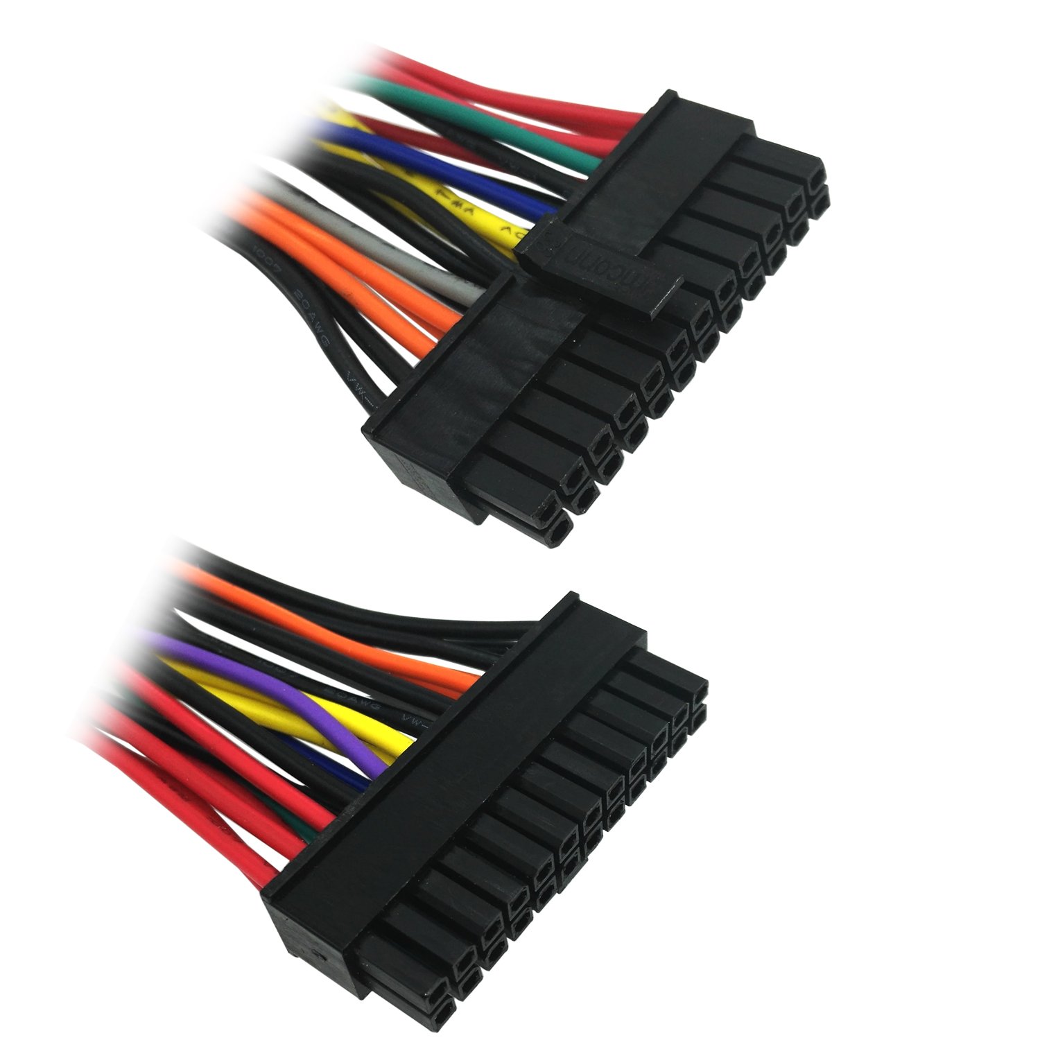 COMeap 24 Pin Female to Mini 24 Pin Male ATX Main Power Adapter Cable for DELL Optiplex 380 580 760 780 960 980 3.94-inch(10cm)