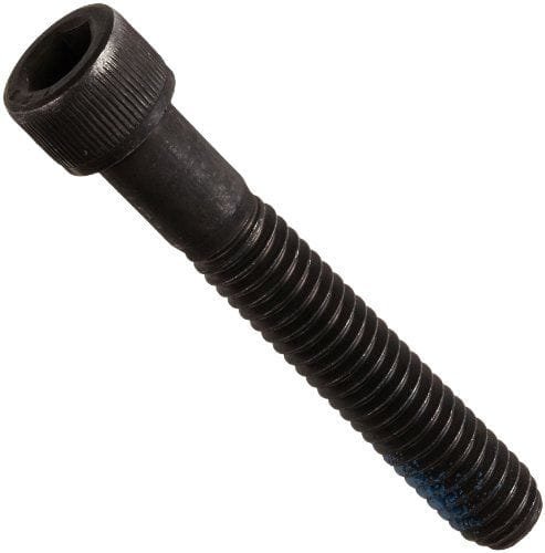 Socket Head Cap Screw, 3/8-16 x 3, Alloy Steel, Black Oxide, Hex Socket (Quantity: 50) Coarse Thread, 3/8 inch Hexagonal Allen Bolt, Length: 3 inch, Partial Thread