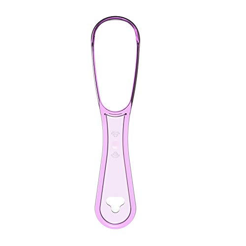 IKAAR Tongue Scraper Cleaner 100% BPA Free Tongue Scrapers for Healthy Oral Care, Easy to Use, Help Fight Bad Breath (4 Pack)