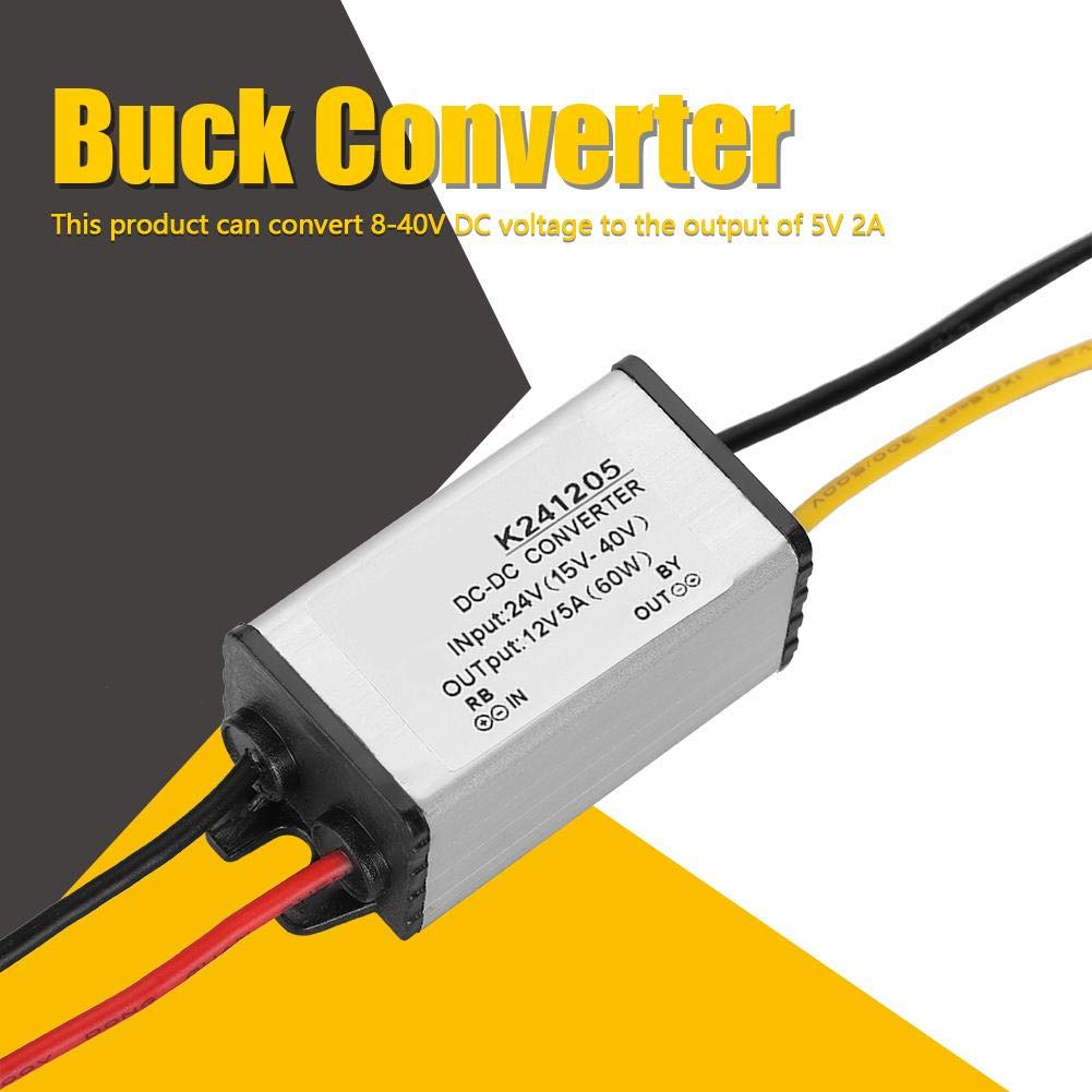 Step Down Power GYVRM-K241205 5A DC-DC Converter 24V to 12V Power Converter Module