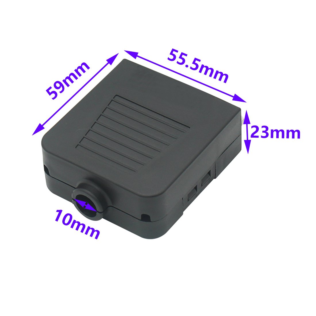 YIOVVOM DB25 Breakout Board Solder-Free Male Adapter 25-pin Port Adapter to Terminal Connector Signal Module Long Bolts and Nuts with case