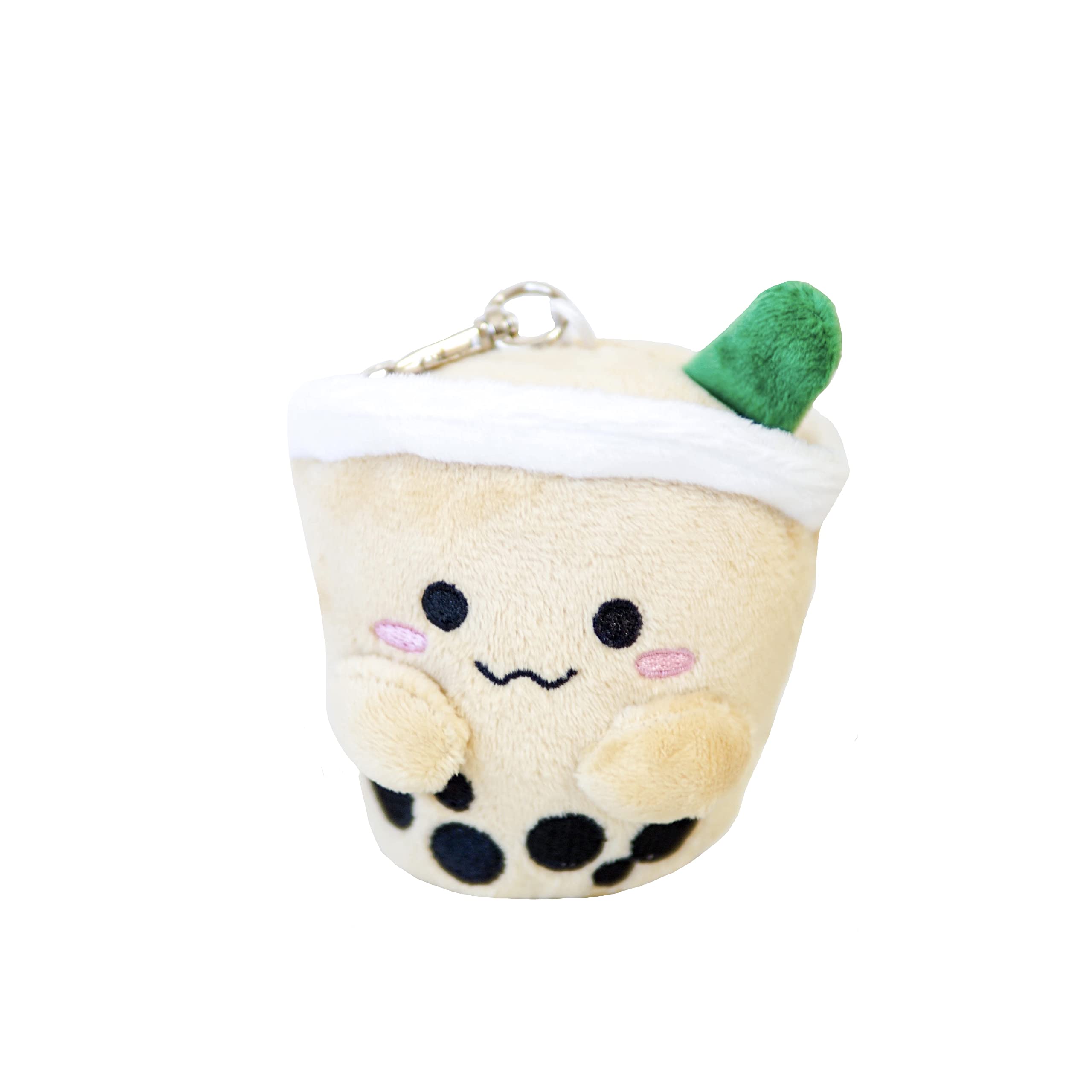 ABC Boba Tea Plush Orignial Cute Stuffed Animal Toy for Wallet, Backpack or Purse 5"