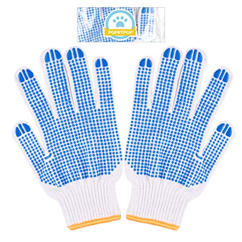 POPETPOP Animals Protection Glove - Touch Small Animals Handling Gloves Bird Training Anti Bite Gloves - Anti Scratch Handling Gloves for Bird Parrot Squirrels Hedgehog (Random Color)