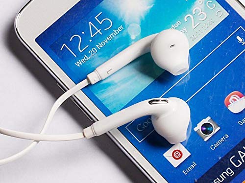 3.5mm Headphones, (2 Pack) Aux Wired in-Ear Earphones/Earbuds with Mic and Remote Control Compatible with Galaxy S10 S9 S8 S7 S6 Edge + Note9 8 7 6 5 and More Android Devices