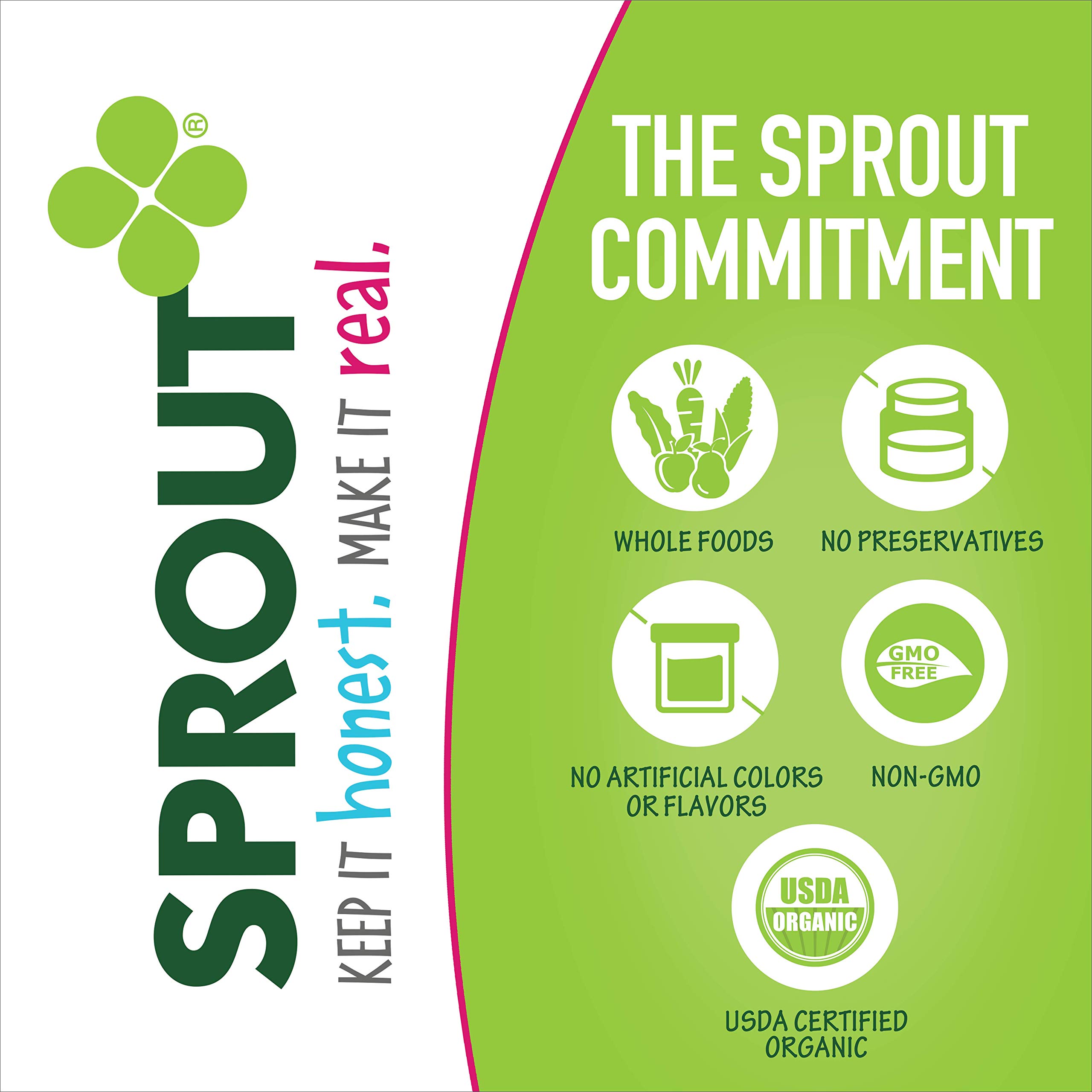Sprout Organic Baby Food, Stage 4 Toddler Snacks, Blueberry Apple and Apple Cinnamon Wafflez Variety Pack, Single Serve Waffles (20 Count)