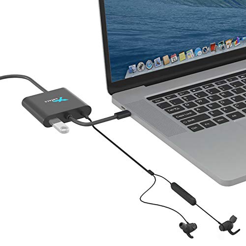 IMD-ULC362 Type C to HDMI to VGA Adapter