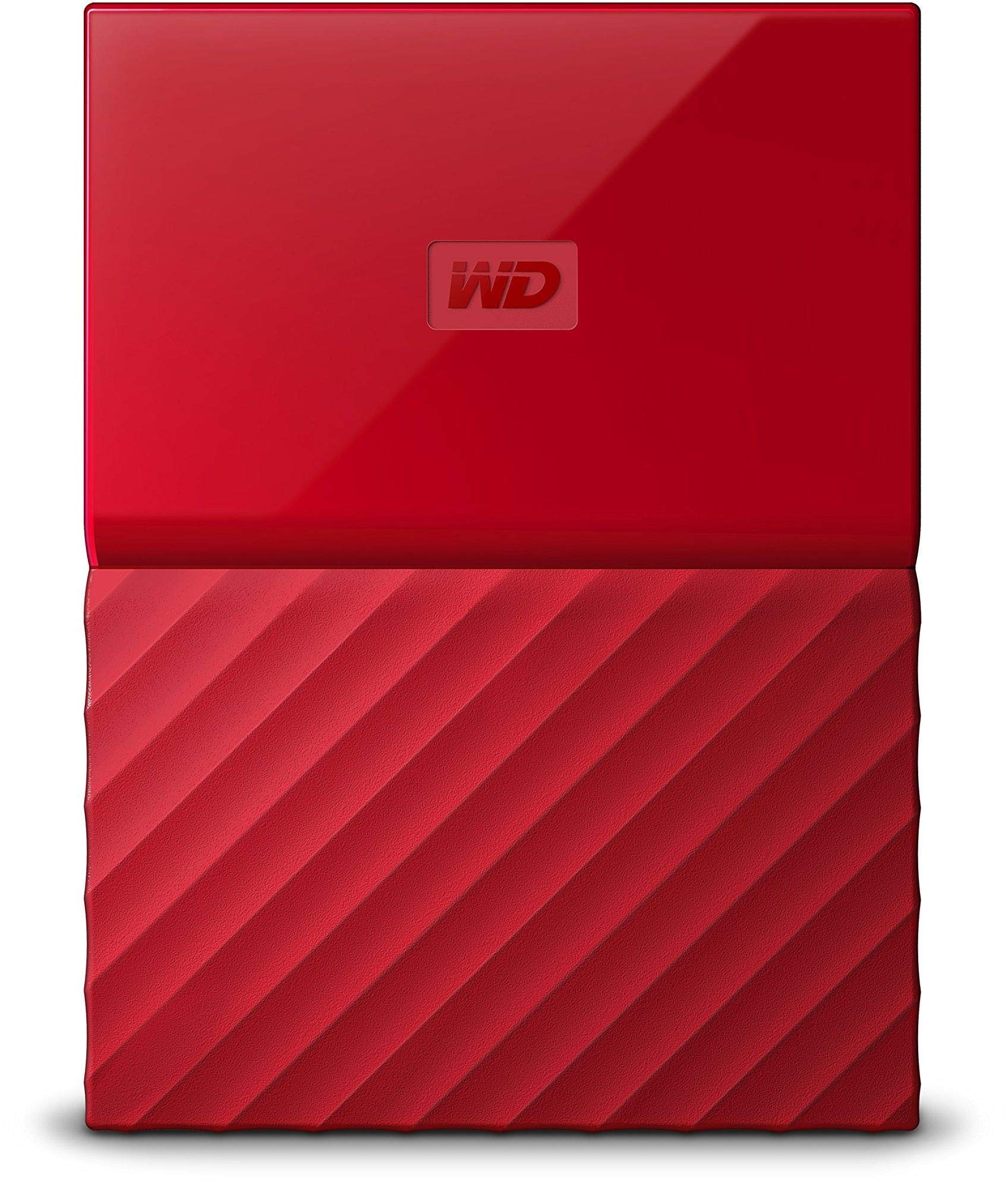 WD 4TB Red My Passport Portable External Hard Drive - USB 3.0 - WDBYFT0040BRD-WESN (Renewed)